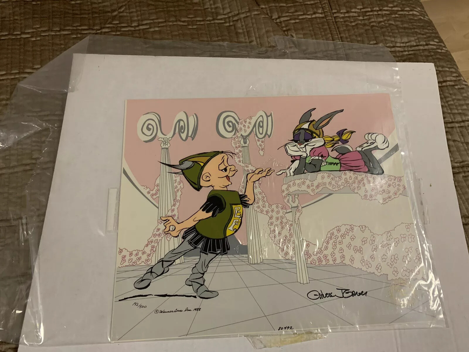 Bugs Bunny & Elmer Fudd By Chuck Jones Whats Opera Doc | eBay
