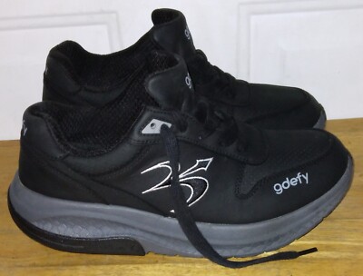 G-DEFY Gravity Defyer Orion TB9023MLG-M Black Leather Walking Shoes. Sz ...