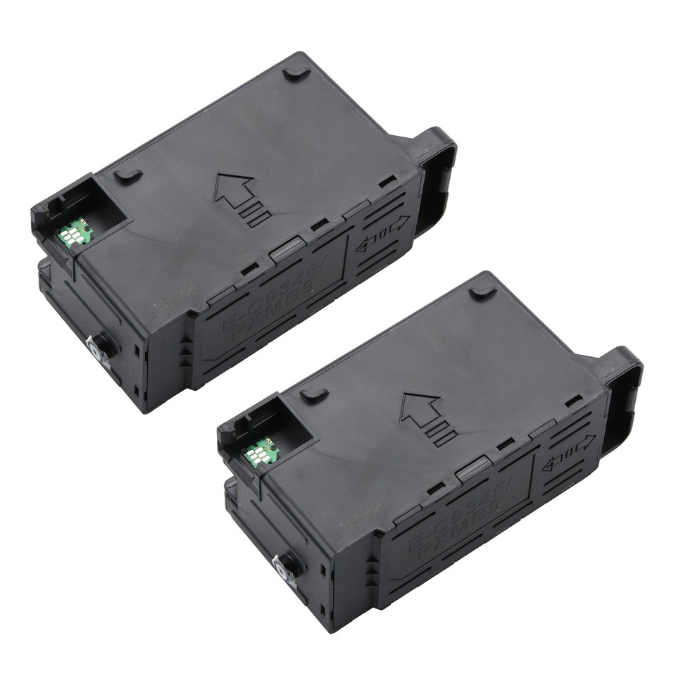 2 X C9345 Maintenance Box For Epson Printer Waste Ink Pad Replacement ...