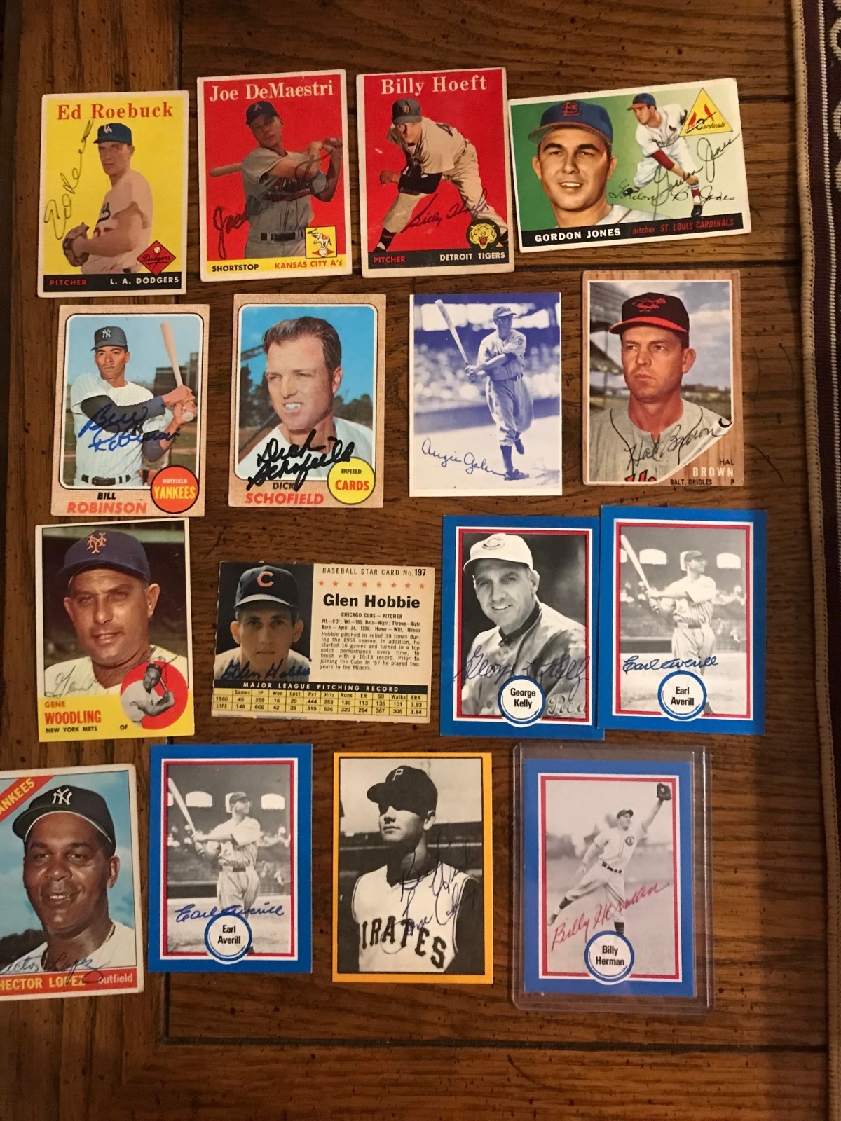 George Kelly Autograph Shakey's Pizza Card (Sale Is For Card In Title ...