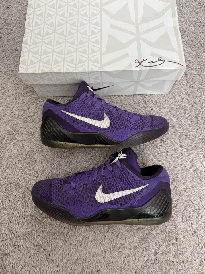 Nike Kobe 9 Elite Low Moonwalker Size 8.5 Includes Box | eBay