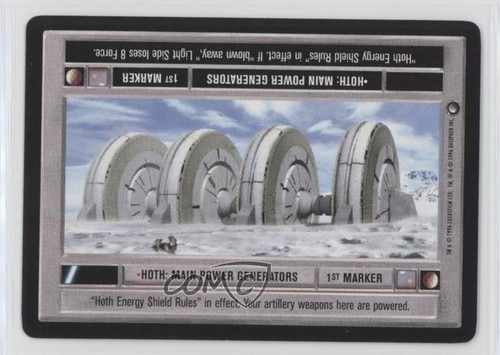 1996 Star Wars CCG: Hoth Hoth: Main Power Generators | eBay