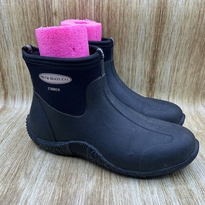 Muck Boot Company Jobber Ankle Boots Men's Size 9 Black Shoes Rubber ...