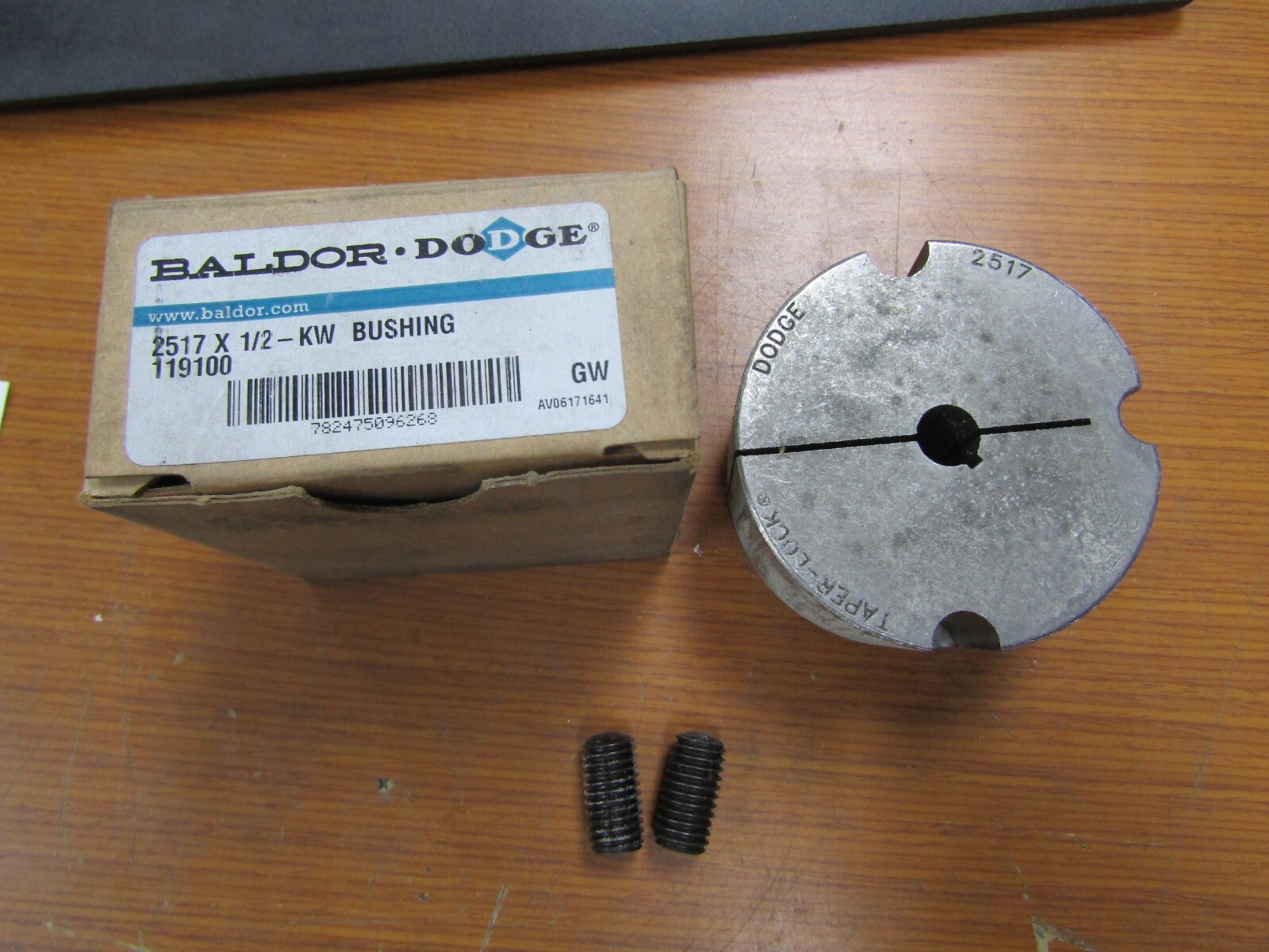 💥NEW BALDOR DODGE 2517 x 1/2 KW TAPER-LOCK BUSHING | eBay