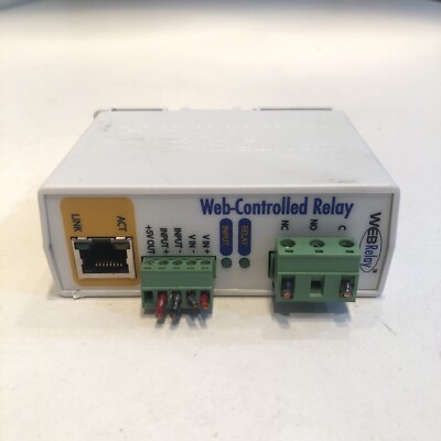 WebRelay Single Relay & Input Module | eBay