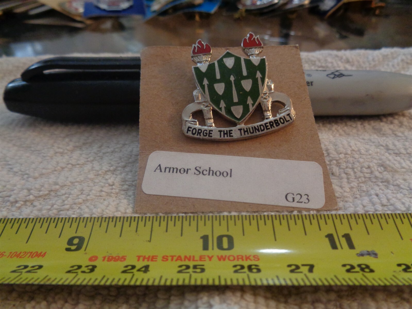 Armor School G23 Unit Crest, DI, DUI (DRAW#V6) | eBay