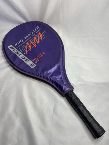 Purple Dunlop Pro Master Tennis Racket with case | eBay