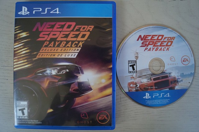 Need For Speed Payback Deluxe Edition Sony Playstation 4 2017 Free