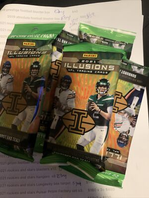 2021 Panini Illusions NFL Trading Cards 20-Card Value Pack FACTORY ...