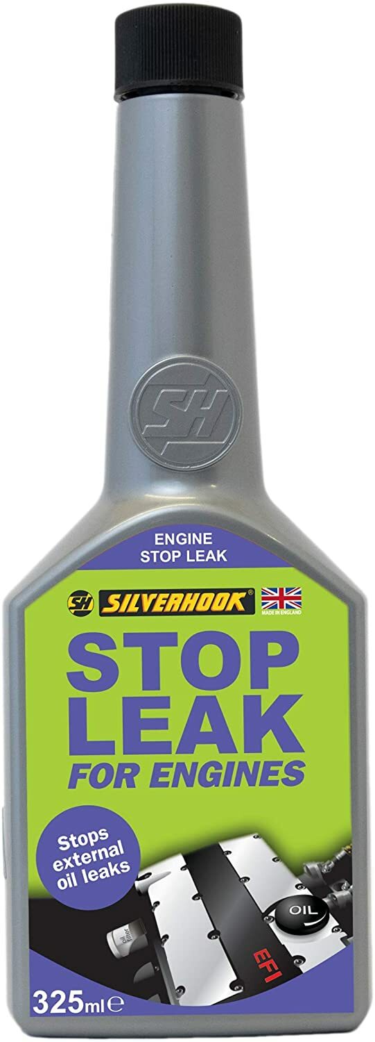 Silverhook Engine Oil Stop Leak Treats Rubber Seals & Gaskets 350ML ...