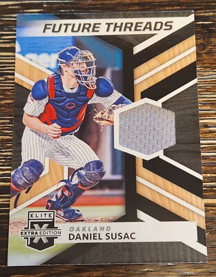 2022 Elite Extra Edition Future Threads Relic #FT-DS Daniel Susac ...