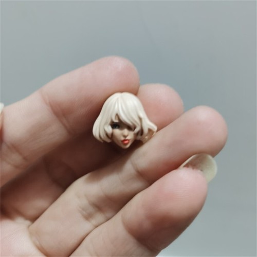 Painted 1/18 Scale YoRHa No.2 Type B Girl Head Sculpt Fit 3.75" Figure ...