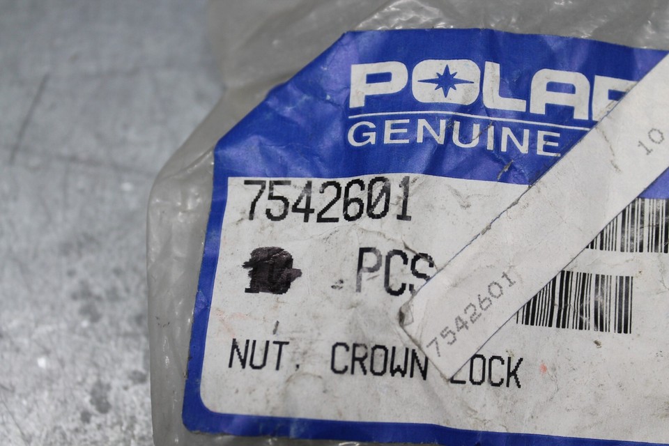NOS OEM Polaris Crown Lock Nut Includes8 7542601 | eBay