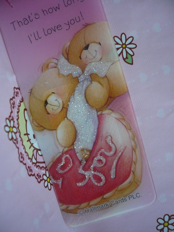 Hallmark Forever Friends Plastic Bookmark I | eBay