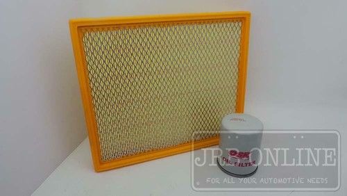 Suits Nissan NAVARA D40 VQ40 V6 4.0L 05~11 AIR OIL FILTER SERVICE KIT ...