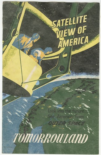 Disneyland Satellite View Of America Park Attraction Poster 1969 ...