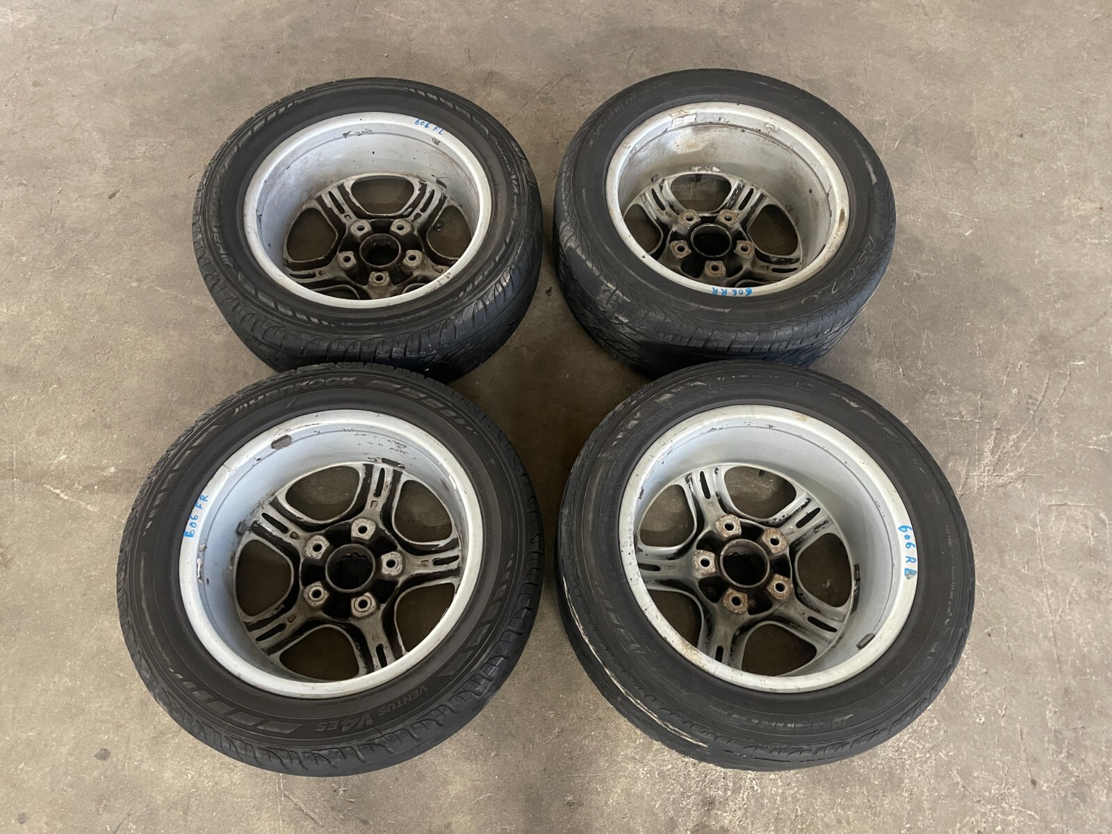 1997-2004 PORSCHE BOXSTER 986 RIMS WHEELS WITH TIRES WHEEL SET OEM ...