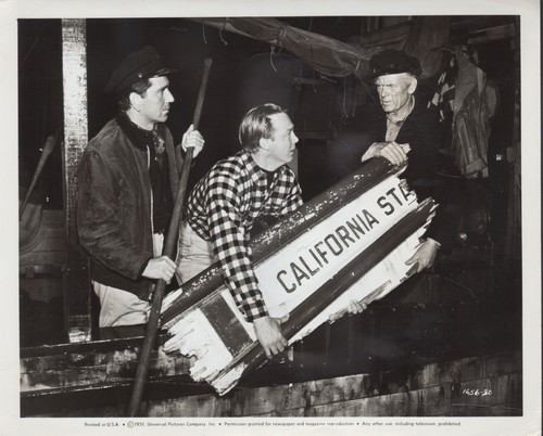 The Raging Tide 1951 8x10 black & white movie photo #30 | eBay