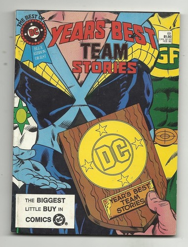 Best of DC Blue Ribbon Digest #69 - Year's Best Team Stories - VF- 7.5 ...