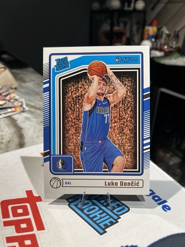 Luka Doncic Rated Rookie Oversize Box Topper SP RC 2024- 2025 Donruss ...