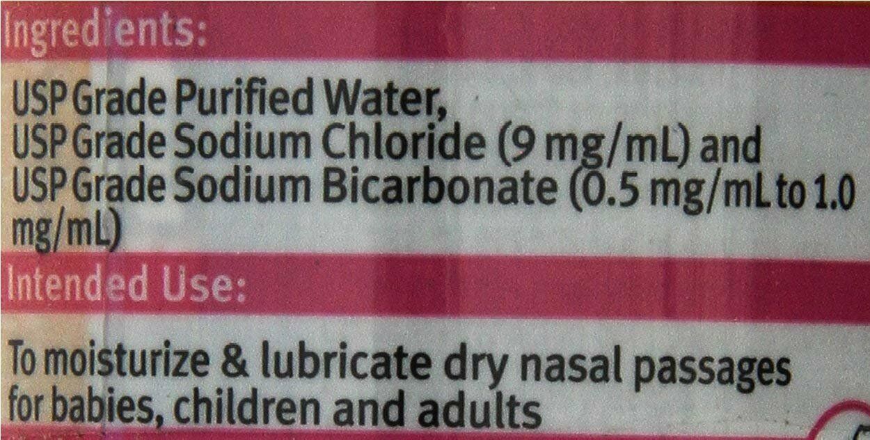 NeilMed Pedia Mist Gentle Saline Nasal Spray Sterile For Small Noses 2. ...