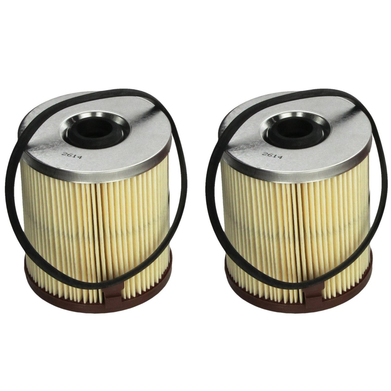 2 - FORD POWERSTROKE TURBO DIESEL FUEL FILTER 7.3L ENGINE F4TZ-9N184-A ...