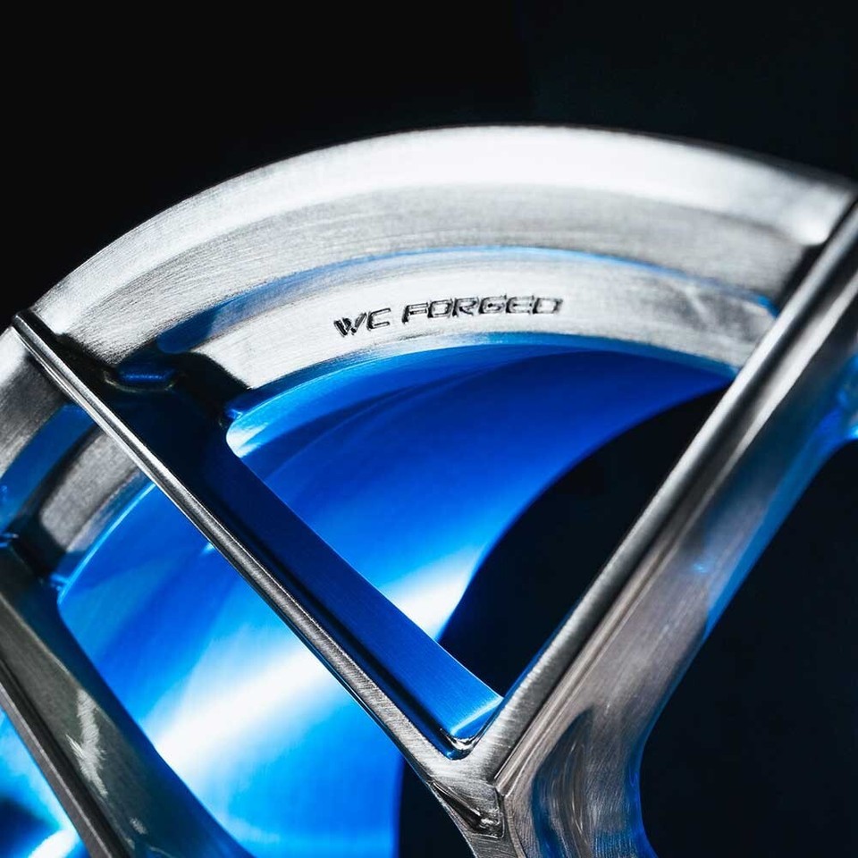 19" 20" WC-Forged WC5 Brushed Silver Wheels for Corvette C6 Stingray ...