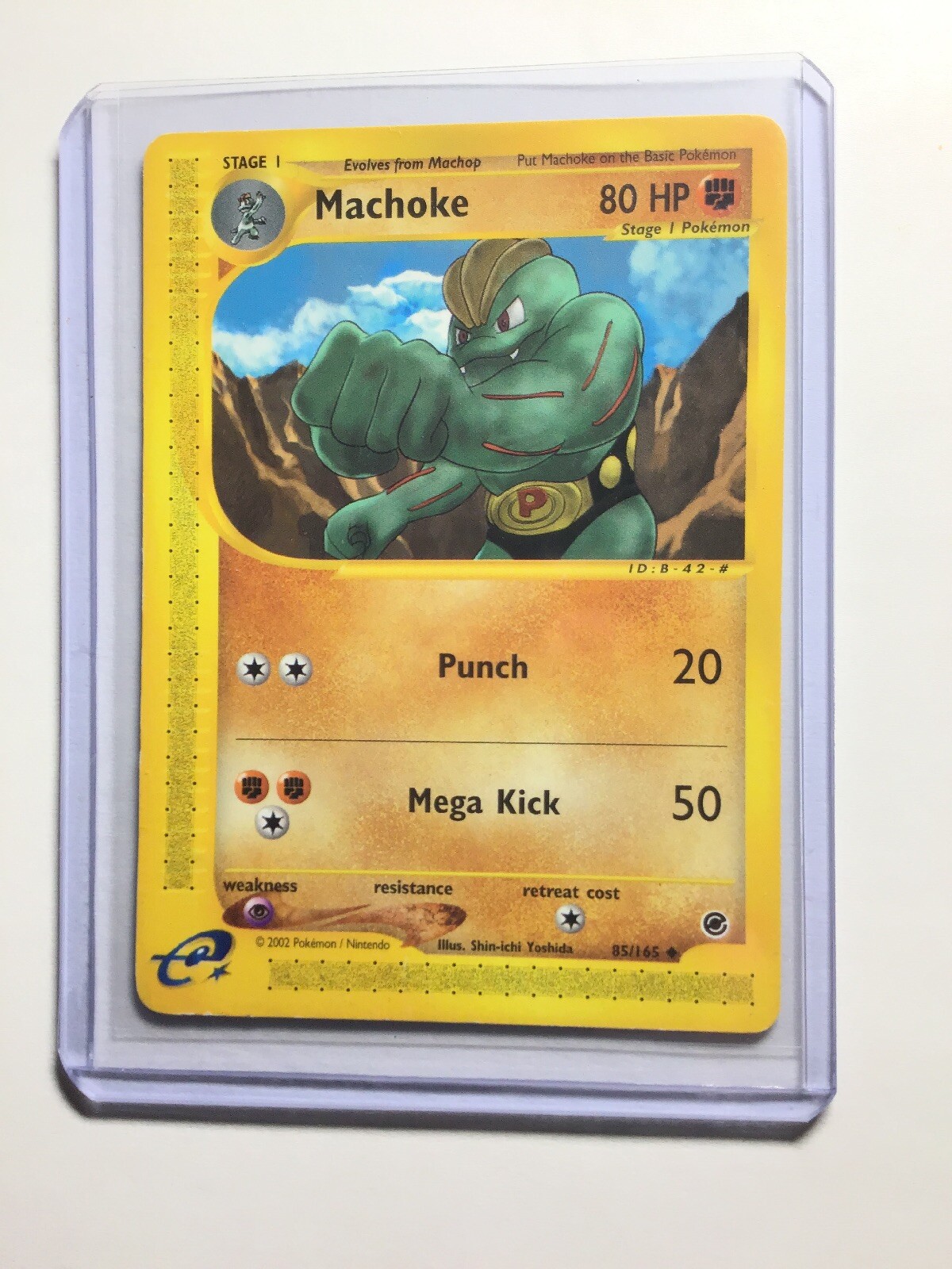 MACHOKE - 85/165 - Expedition Base Set - Uncommon - Pokemon Card - NM ...