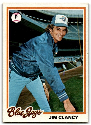 1978 Topps Jim Clancy Rookie Toronto Blue Jays #496 | eBay
