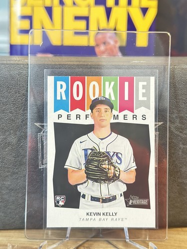 Kevin Kelly - 2023 Topps Heritage Rookie Performers Insert - Tampa Bay ...
