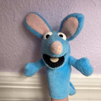 Vintage Tutter Mouse Finger Puppet Bear in the Big Blue House | eBay