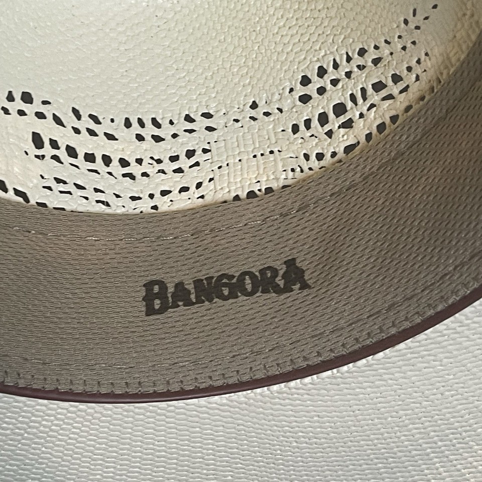 Cavender's Cowboy Hat 7 1/8 Ranch Collection Ivory Off White Western ...