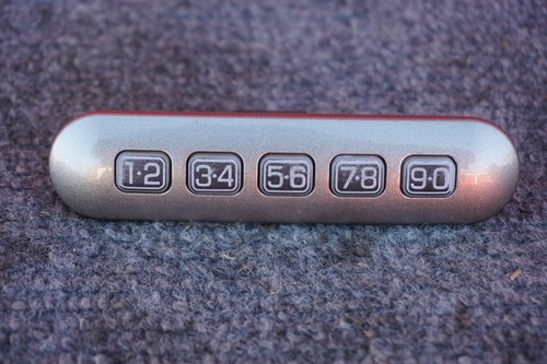 2006-2012 Ford Fusion door number keypad Paint code ZY Vapor silver | eBay