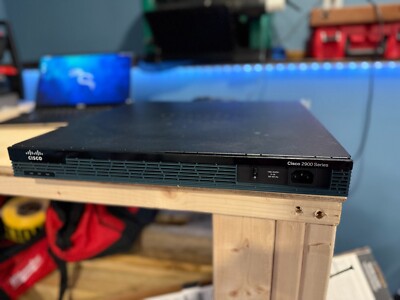 CISCO 2901/K9 2-Port GIGABIT Integrated Services Router ios-15.0(1 ...