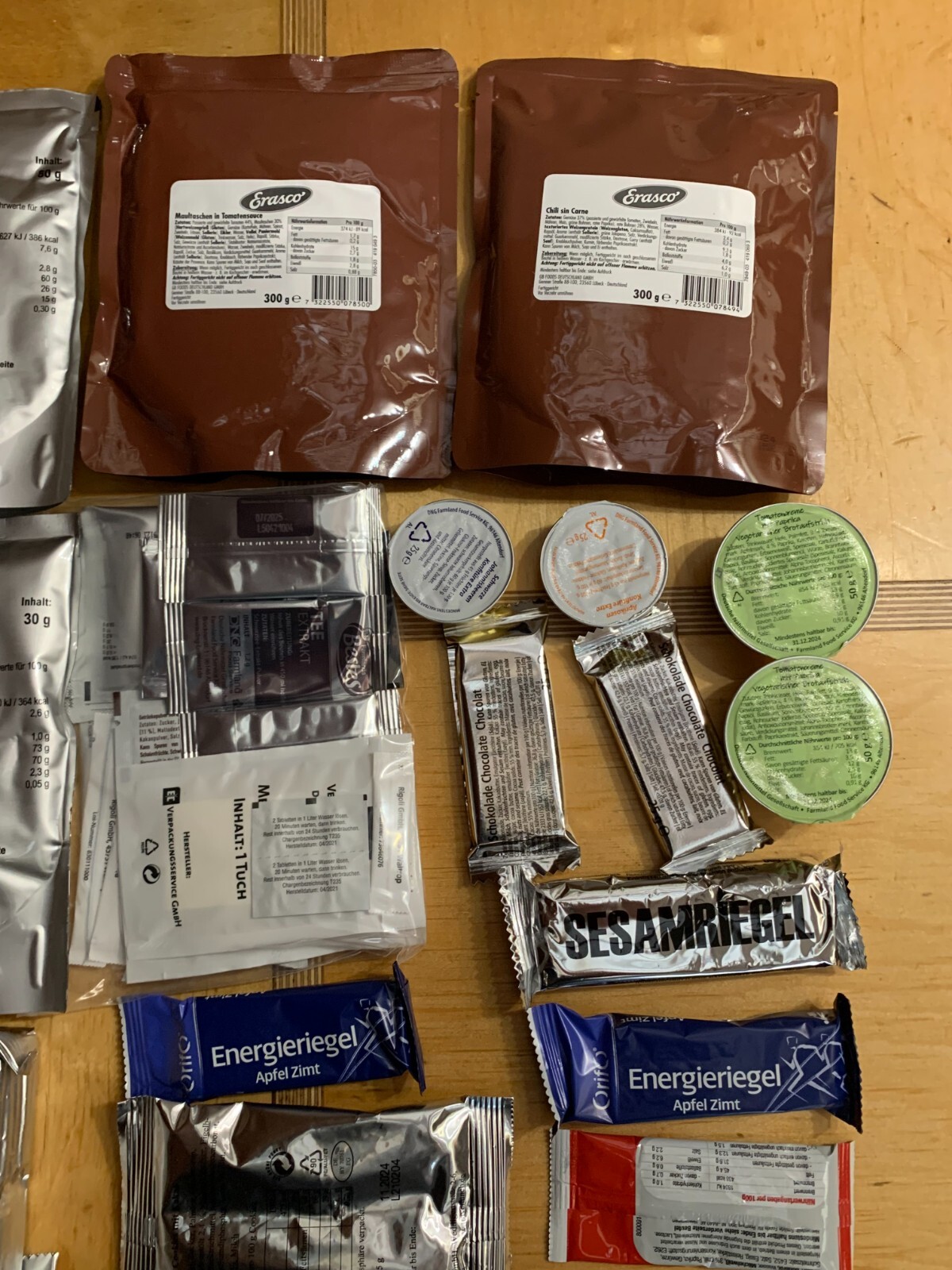 EPA Einmannpackung MRE der Deutschen Bundeswehr TYP 5 MHD 09-2024 | eBay.de