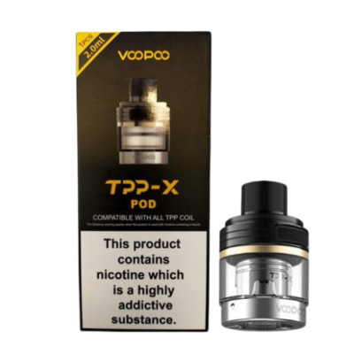 Voopoo TPP-X Pod 2ML 1PC For Drag X & S Pro Replacement Tank Pod UK ...