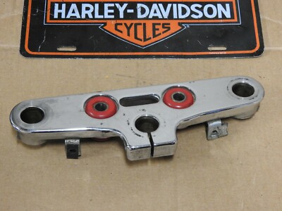 HARLEY EVO SOFTAIL FLST CHROME TOP TRIPLE TREE 1987-1999 FLSTF FLSTC | eBay