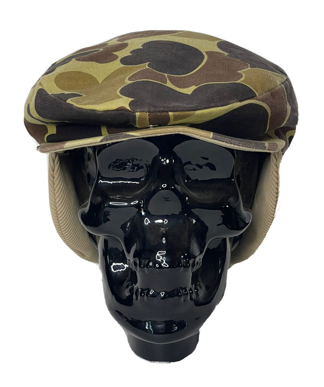 Rare Columbia Camouflage Deer Flat Hunting Cap Thins… - Gem