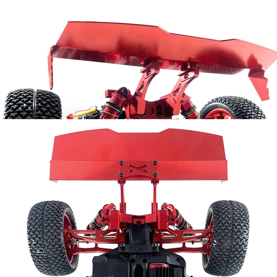 RC Car Parts Metal Tail Wing For MJX Hyper Go 16207 H16PL Rear Spoiler ...