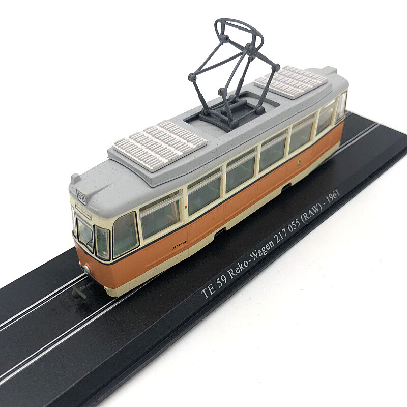 1:87 Atlas Scale Vintage Train Tram Cars Ho Bus Model Collections ...