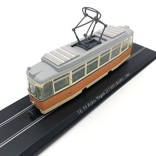 1:87 Atlas Scale Vintage Train Tram Cars Ho Bus Model Collections ...