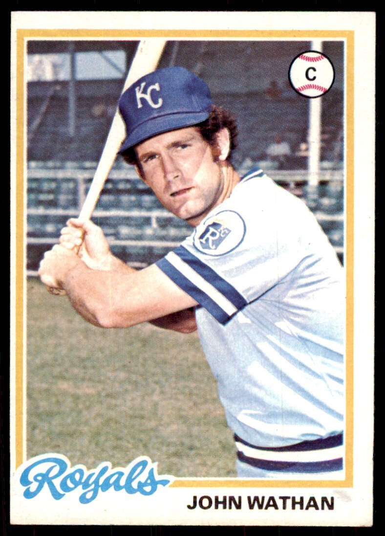 1978 Topps John Wathan Baseball Cards #343 | eBay
