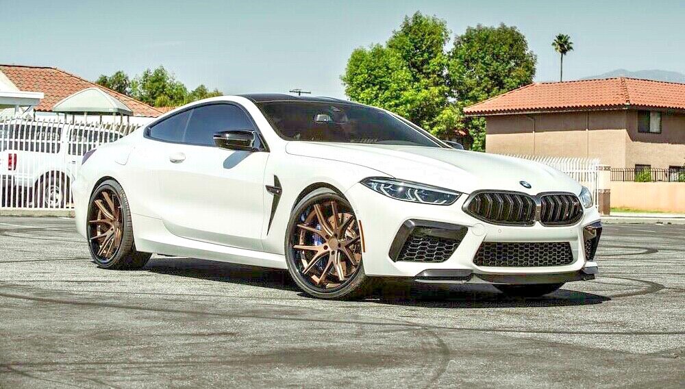 22" FERRADA FR2 MATTE BRONZE WHEELS RIMS FOR BMW M8 & M8 COMPETITION ...