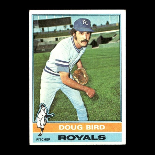 Doug Bird 1976 Topps Kansas City Royals #96 GM R304 1 | eBay
