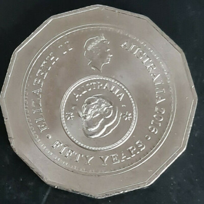 💰2016 Australian Fifty cent 50c coin - CHANGEOVER 50 Years 💰 RARE Low ...