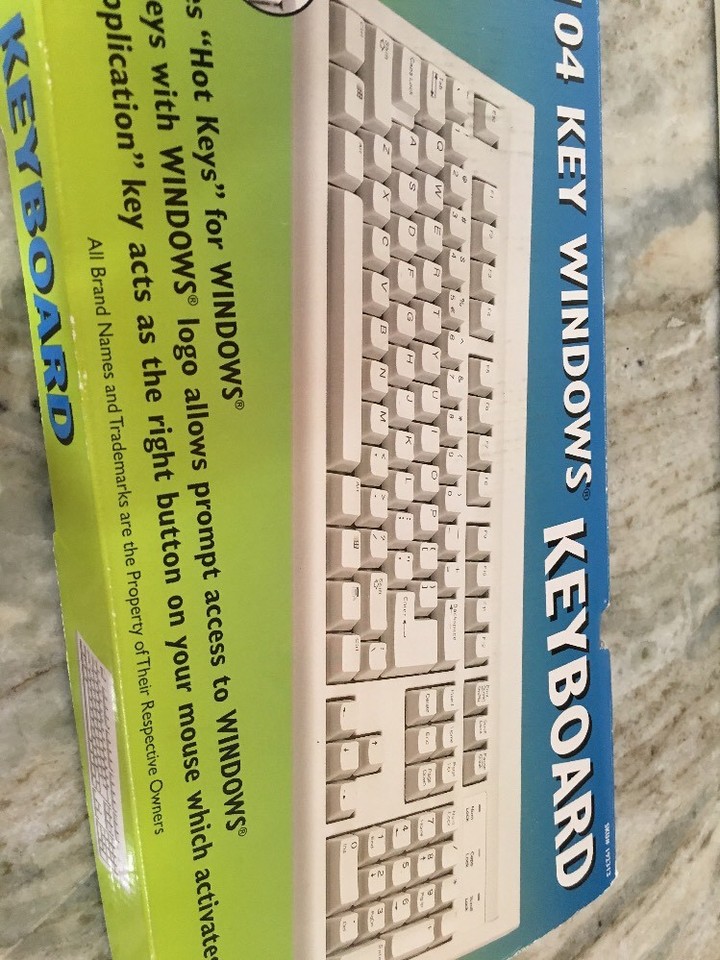104 key windows keyboard Rare-SHIPS N 24 HOURS | eBay