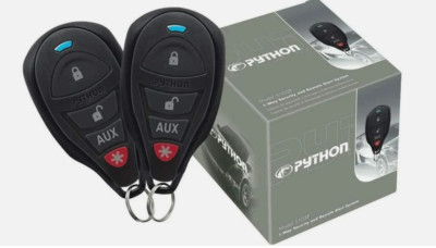 Python 5105P 1-Way Security & Remote-Start System with .25-Mile Range ...