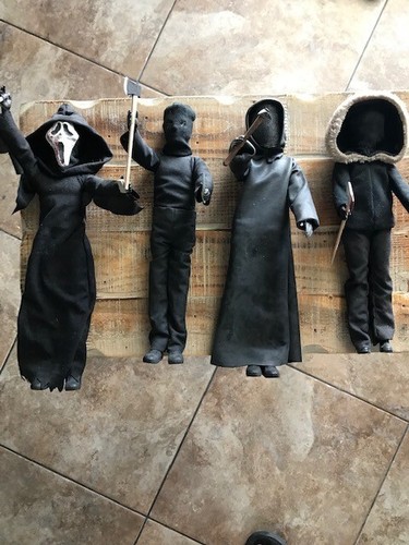 4 Figures DOLLS - SCREAM Ghostface - PROM NIGHT - URBAN LEGENDS LEGEND ...