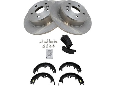 Rear Brake Pad Rotor and Parking Brake Kit 89MSPN15 for RX300 1999 2000 ...