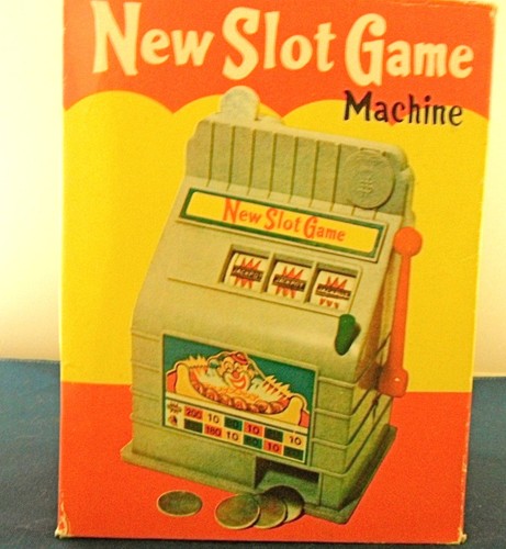 Vintage 1960's New Slot Game Machine by Amico w/ Original Box Made In ...